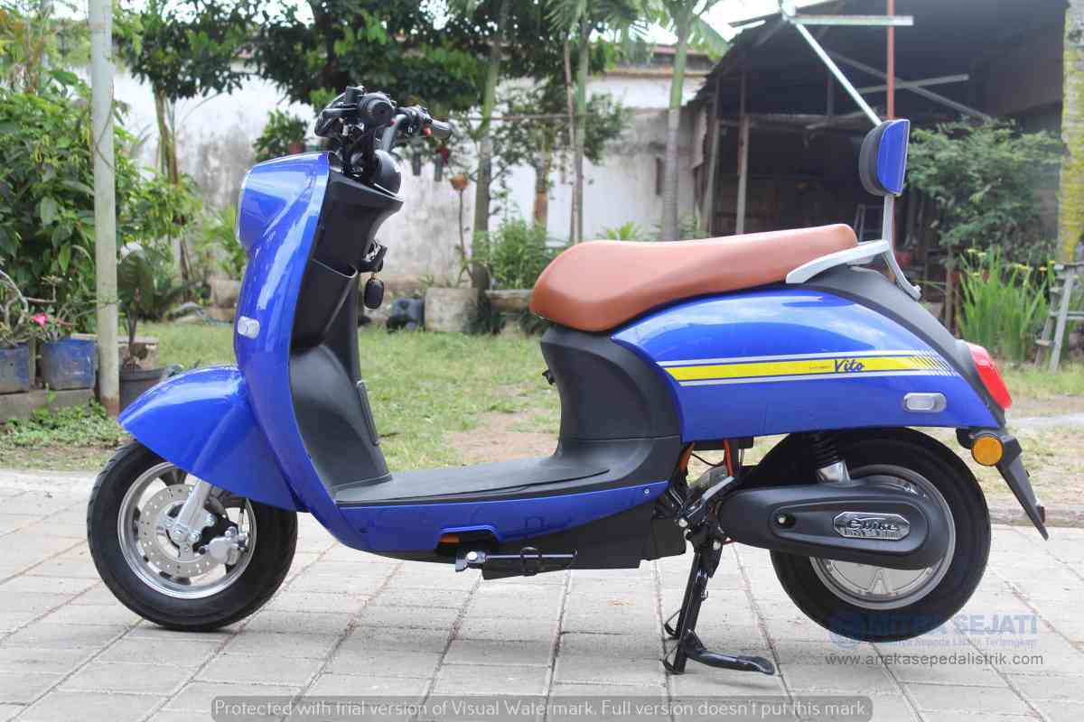 Bertampang Imut, Intip Spek dan Fitur Motor Listrik Exotic Vito - Gaspol
