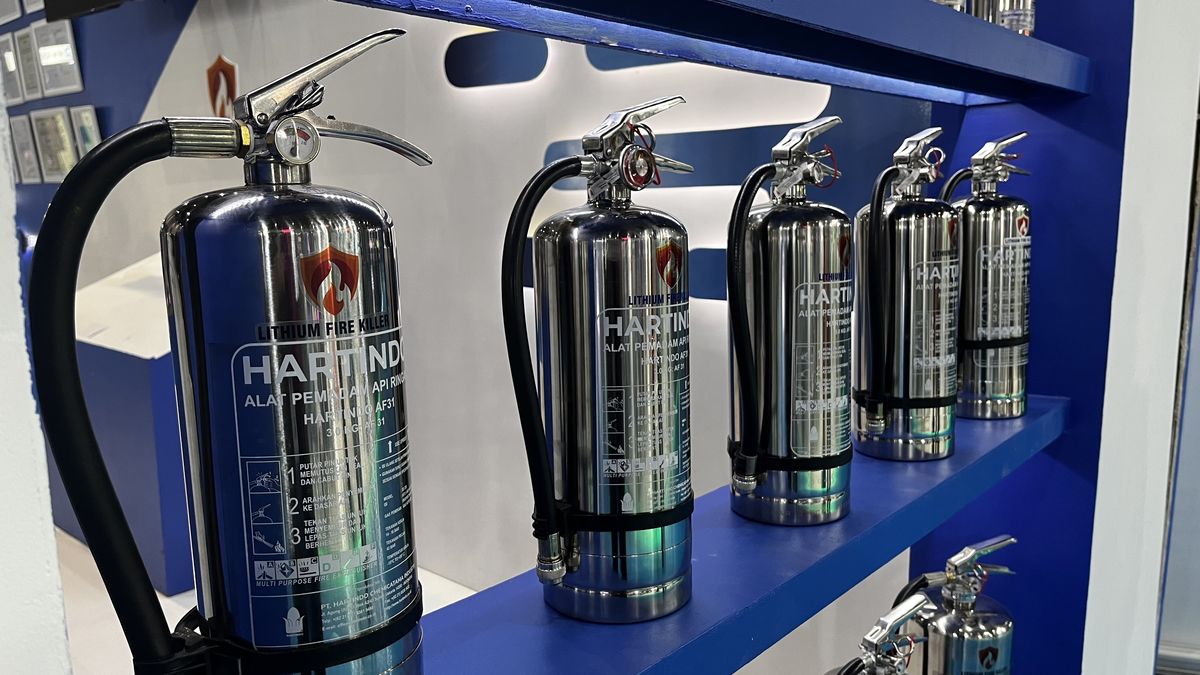 Lithium Fire Killer APARnya mobil listrik - Gaspol